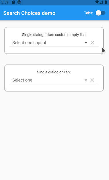 search_choices | Flutter package